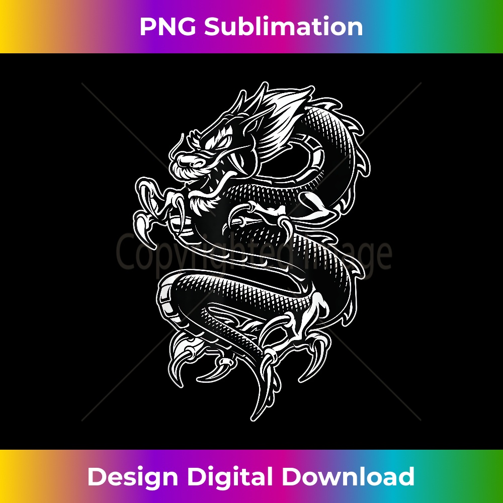 Chinese Dragon Japanese Art Tokyo Dragon - Sophisticated PNG - Inspire ...