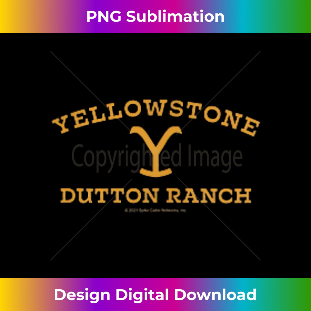 Yellowstone Dutton Ranch Gold Pocket Logo - Deluxe PNG Subli | Inspire ...