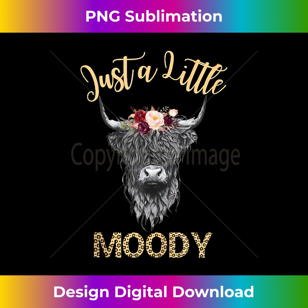 Just A Little Moody White And Black Emo Cow Highland Lover - | Inspire ...
