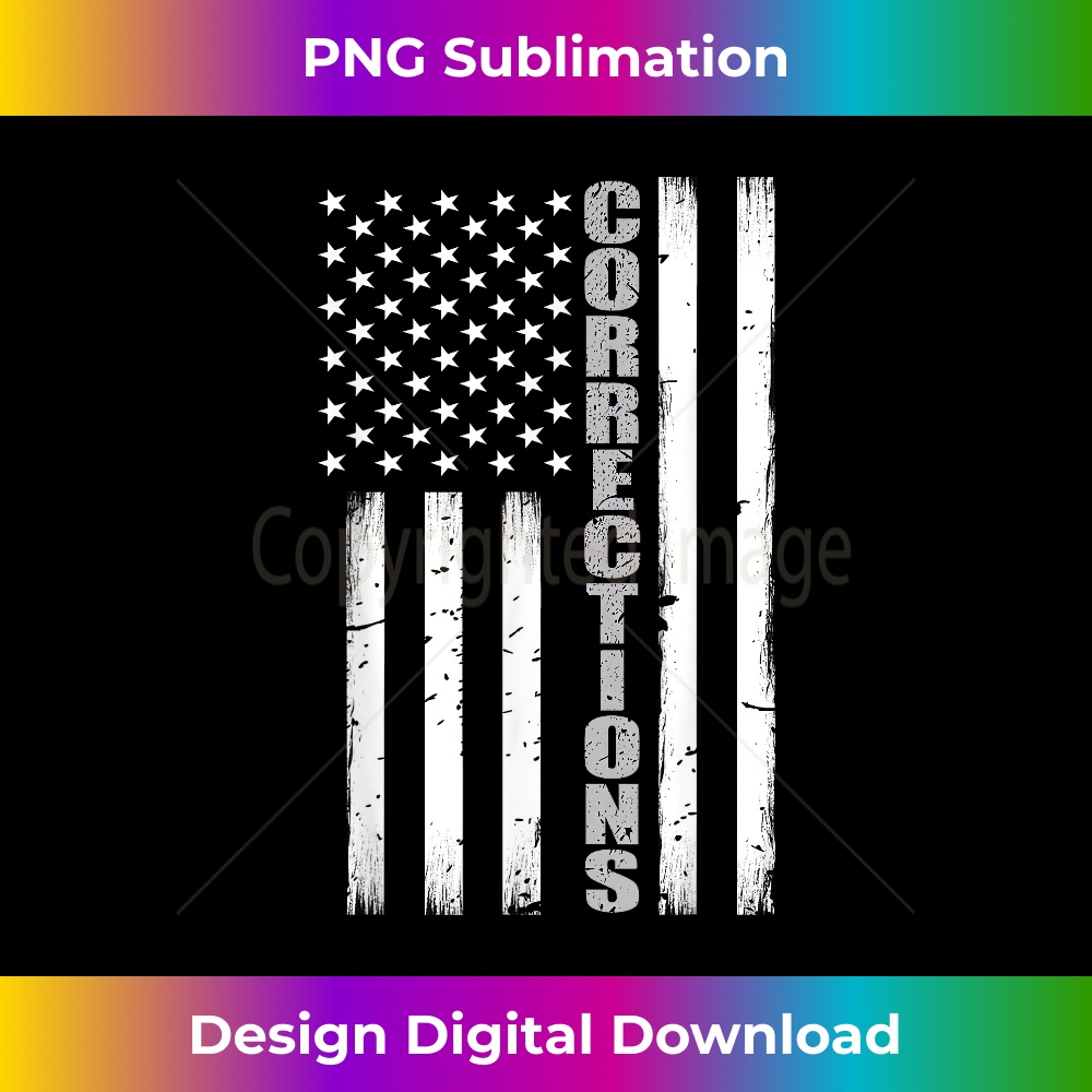 Thin Silver Line American Flag Corrections - Bohemian Sublim | Inspire ...