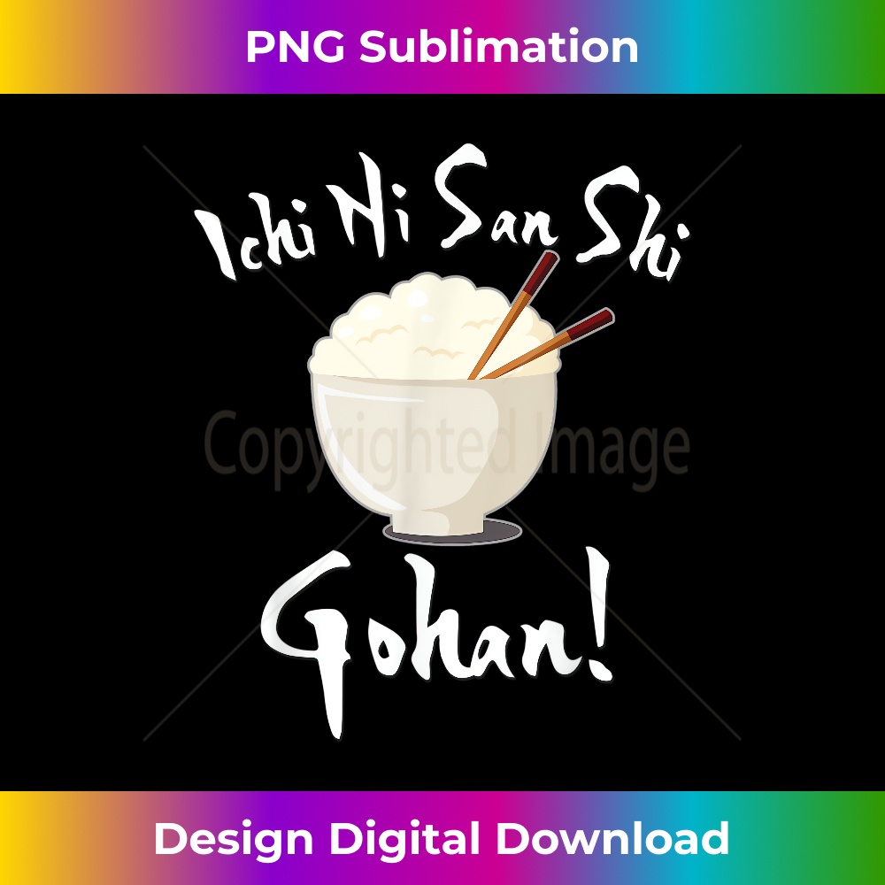 Japanese Anime Ichi Ni San Shi Gohan Kawaii Rice Bowl - Luxe | Inspire ...