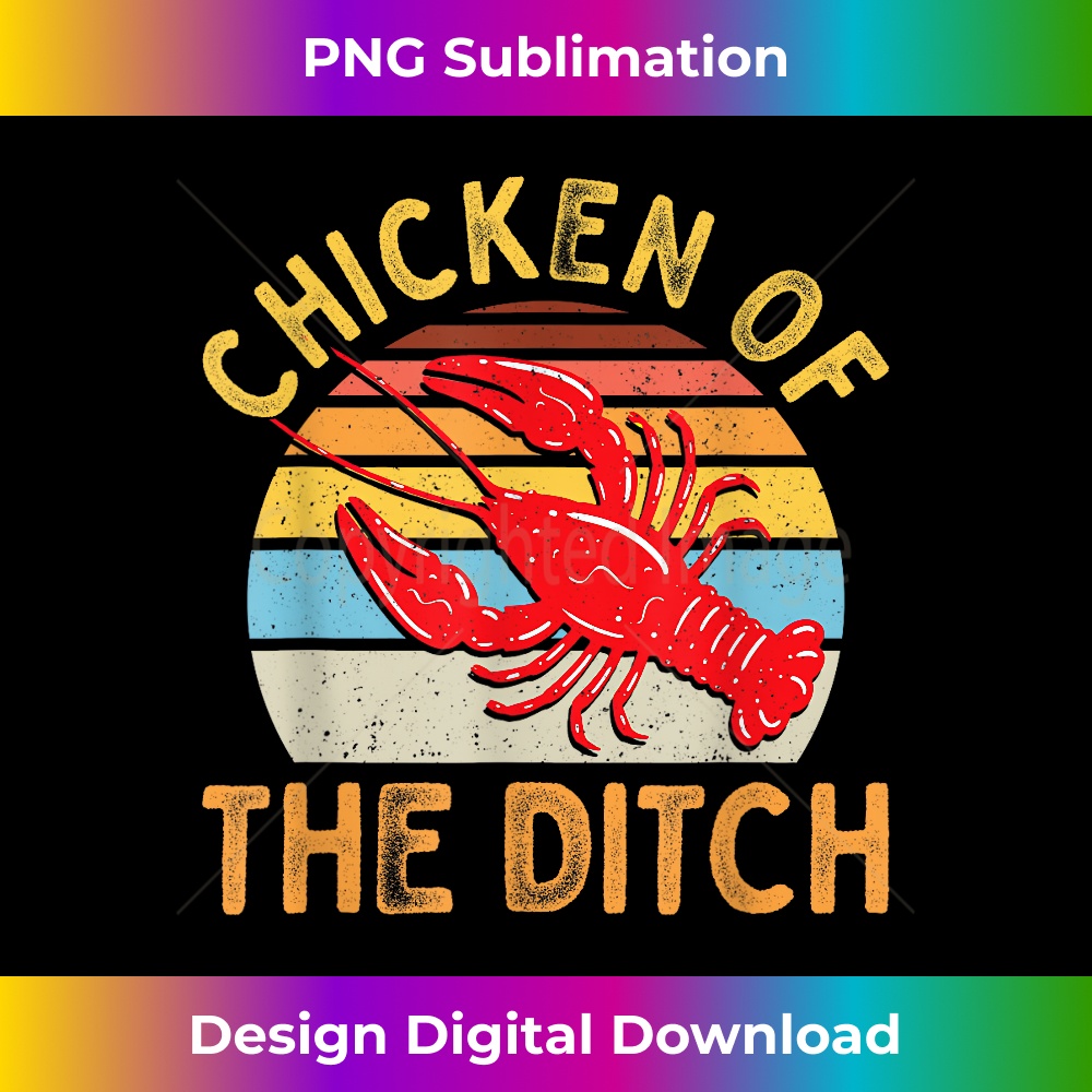 Crawfish Chicken Ditch Retro Cajun Food - Sleek Sublimation | Inspire ...