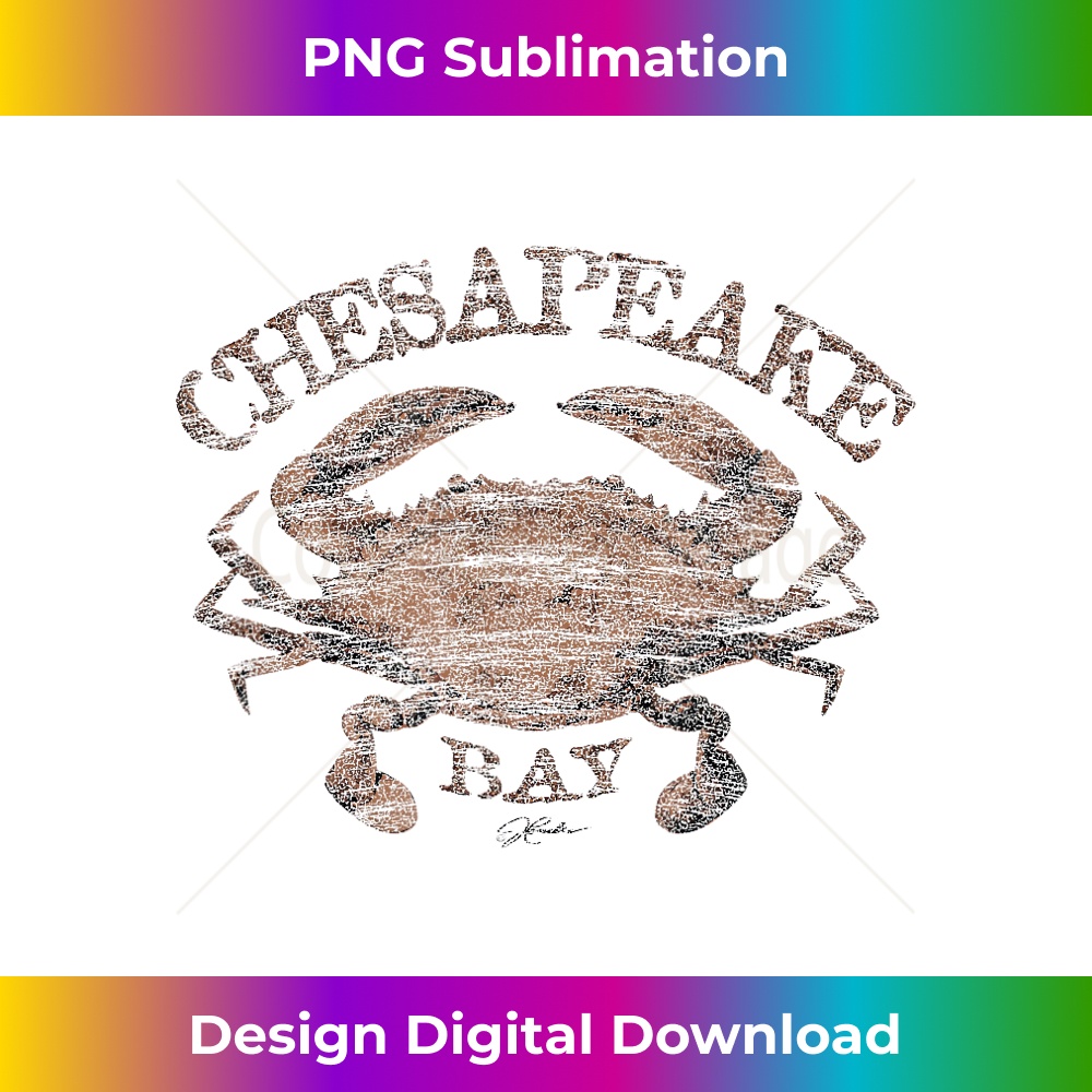 JCombs Chesapeake Bay Blue Crab (Distressed) - Vibrant Subli | Inspire ...