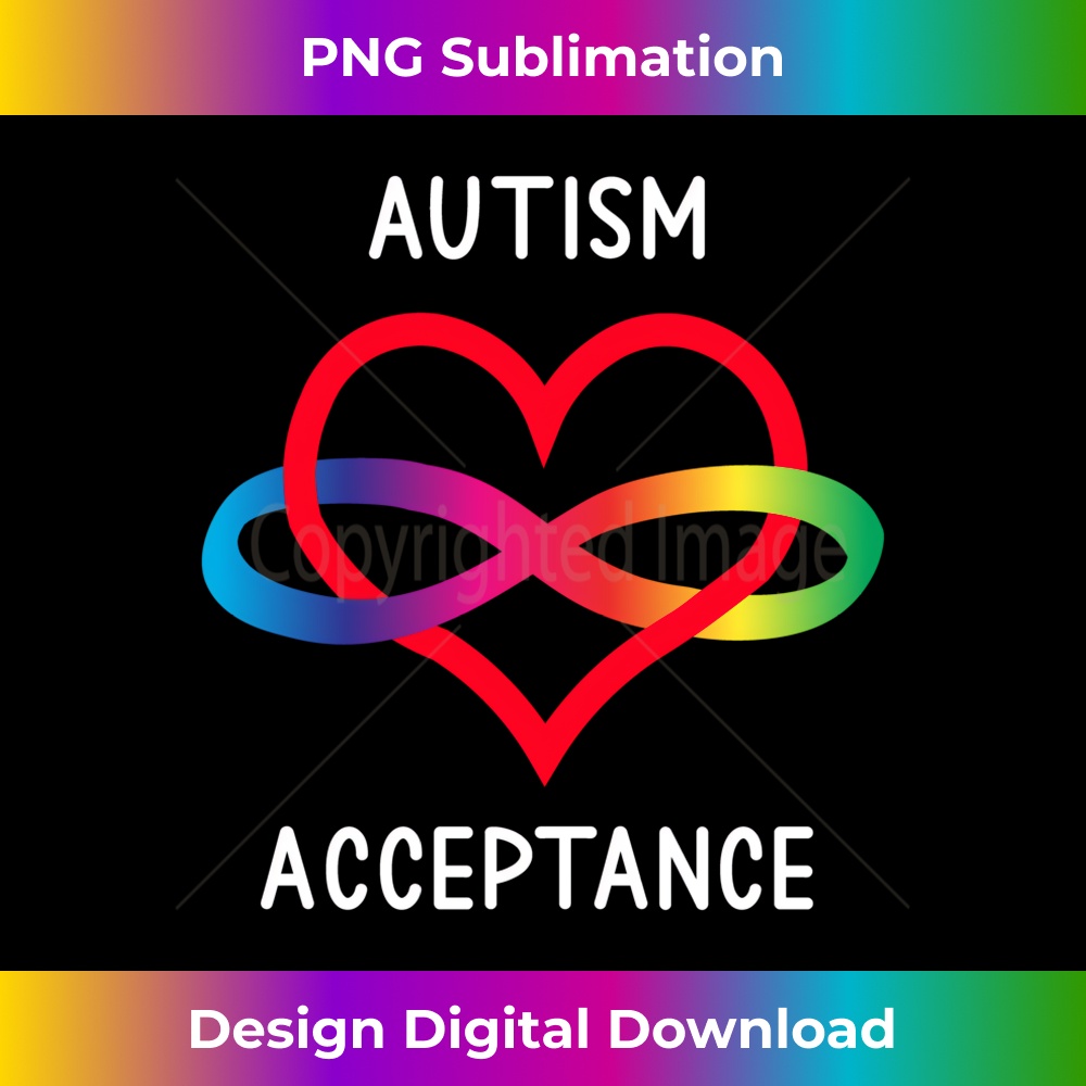 Autism Pro Acceptance Infinity Symbol for Neurodiversity - C | Inspire ...