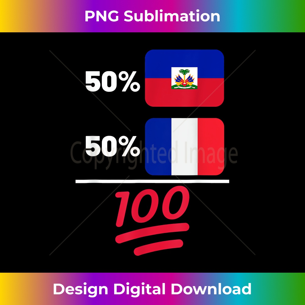 French Plus Haitian Mix Heritage Flag - Vibrant Sublimation | Inspire ...