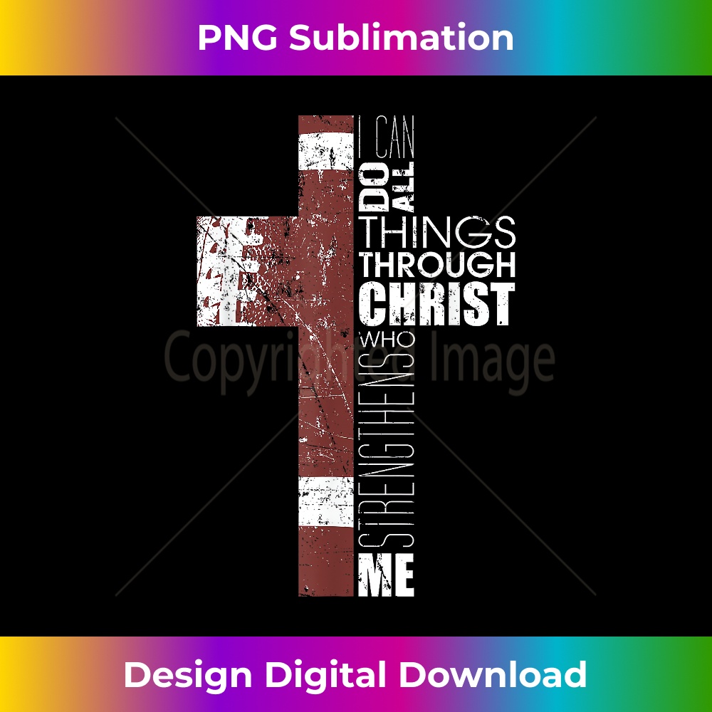 Christian Football Verse I Can Do All Things Through Christ | Inspire ...