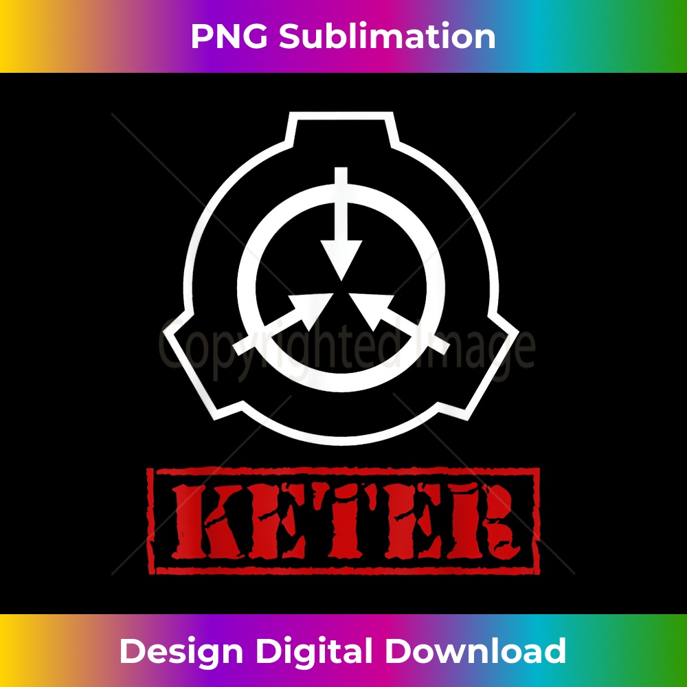 SCP Logo Keter Class Distressed Scary - Artisanal Sublimatio | Inspire ...