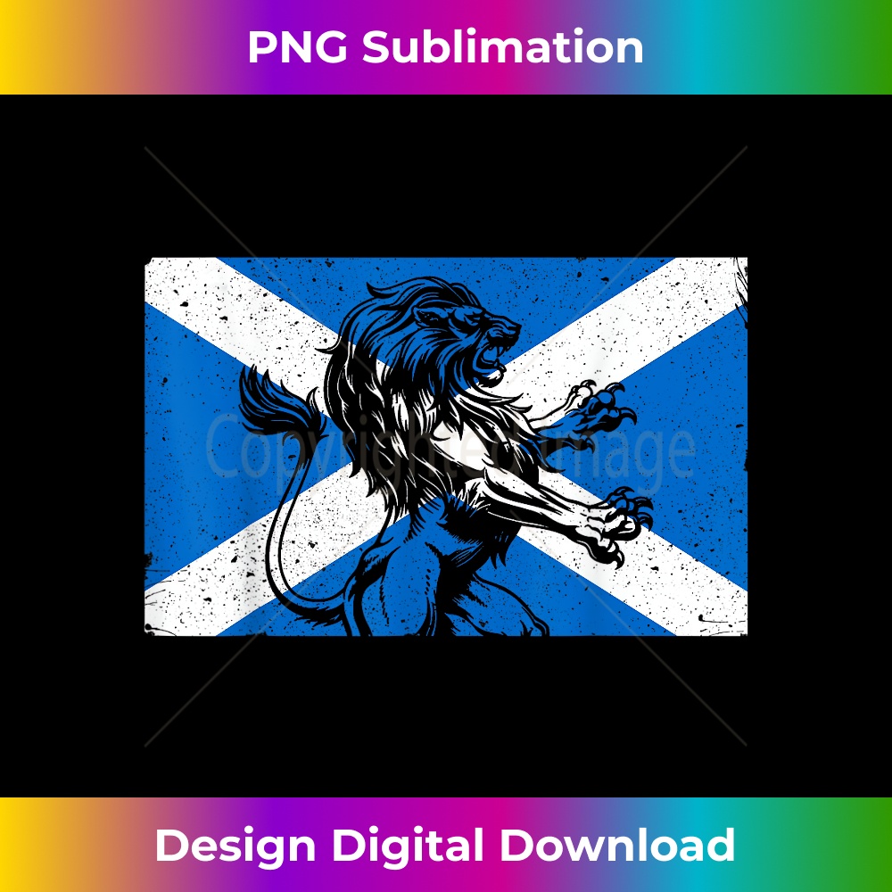 Vintage Scotland Lion Flag Scottish - Sophisticated PNG Sub | Inspire ...