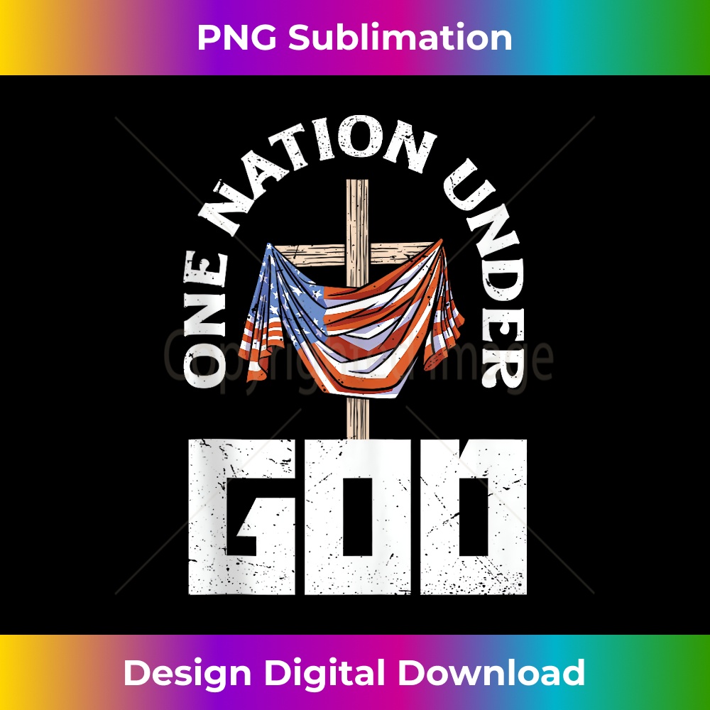 One Nation Under God Flag 4th Of July Patriotic Christian - | Inspire ...