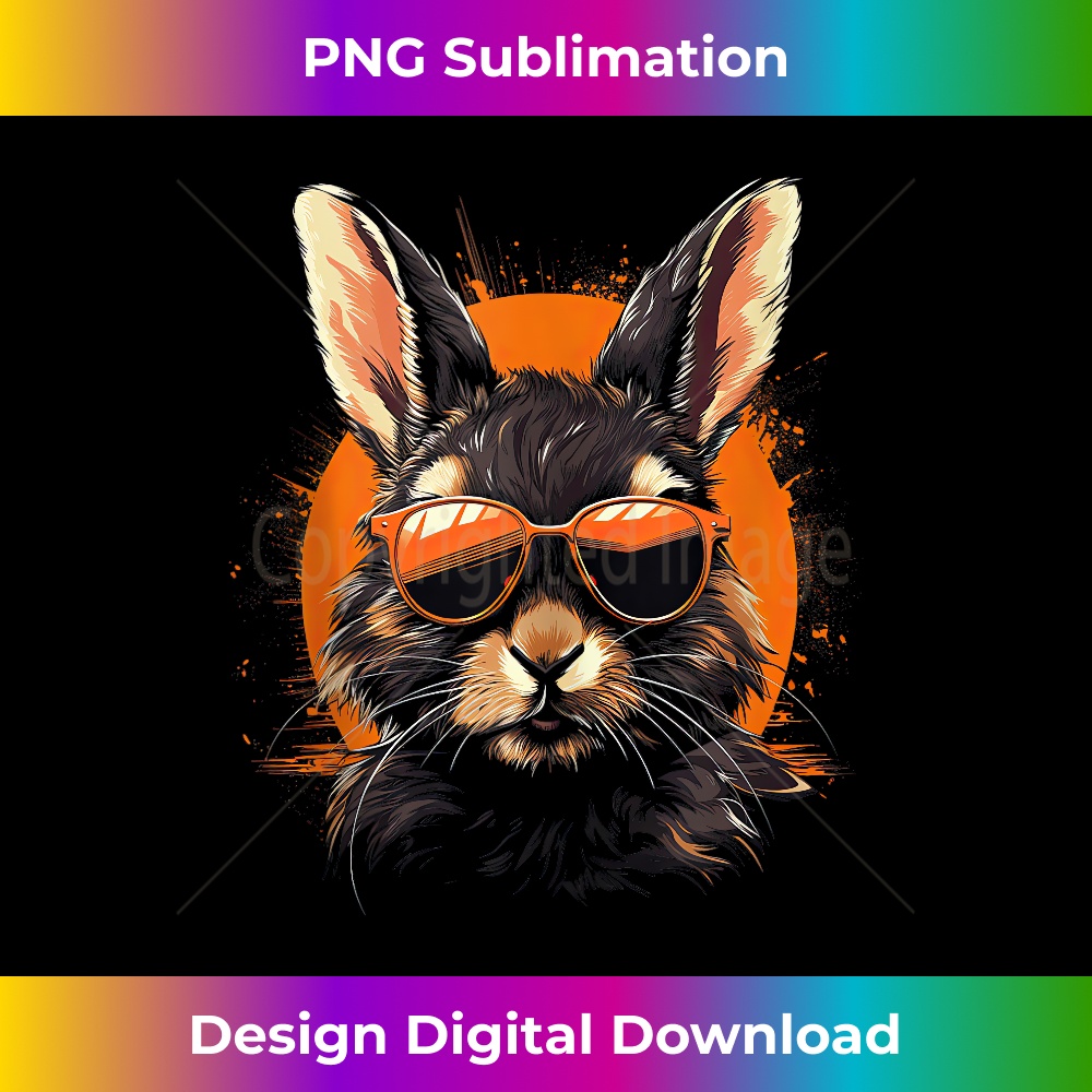 cool bunny rabbit with sunglasses easter - Timeless PNG Subl - Inspire ...