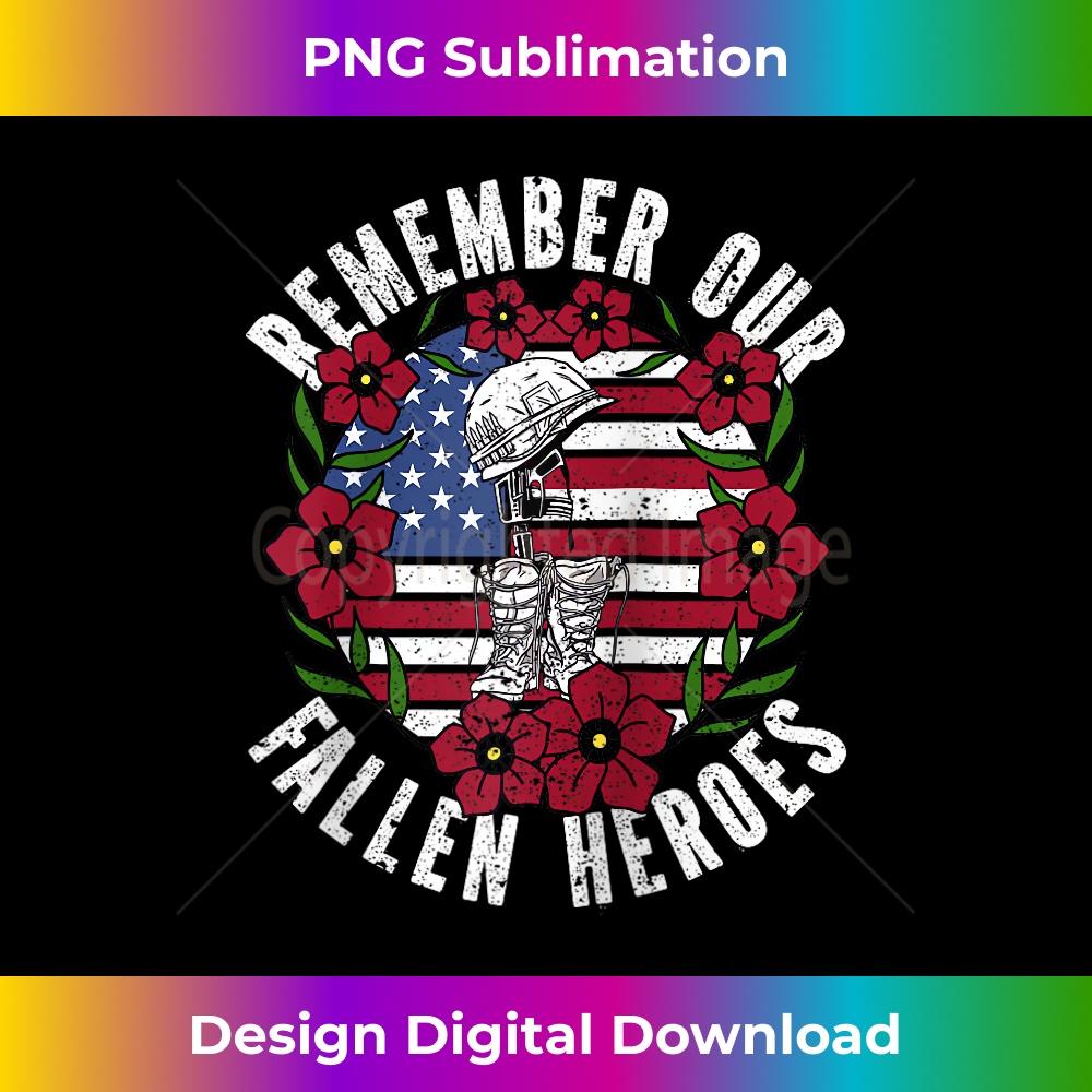 Remember Our Fallen Heroes Red Poppy Soldier Memorial Day Ra | Inspire ...