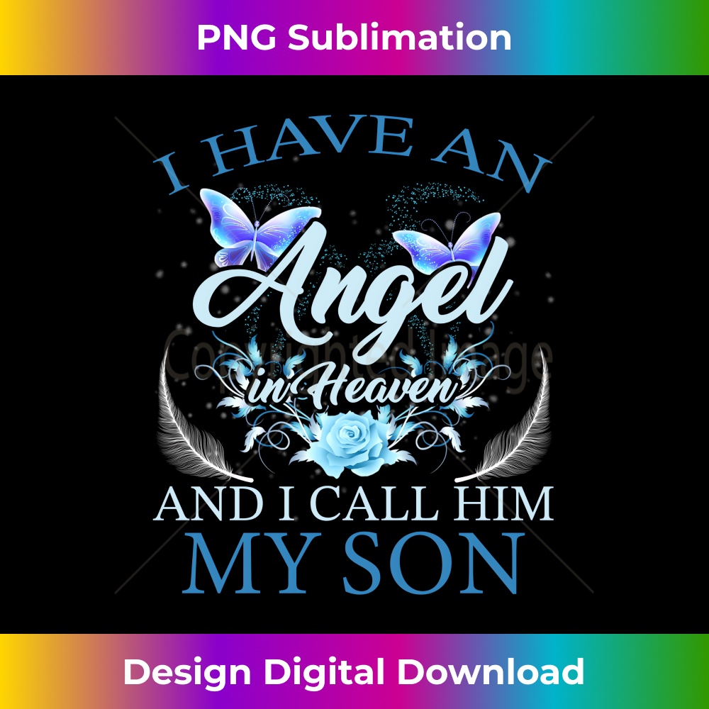 Son I Have an Angel in Heaven Proud Family Memorial - Edgy S | Inspire ...