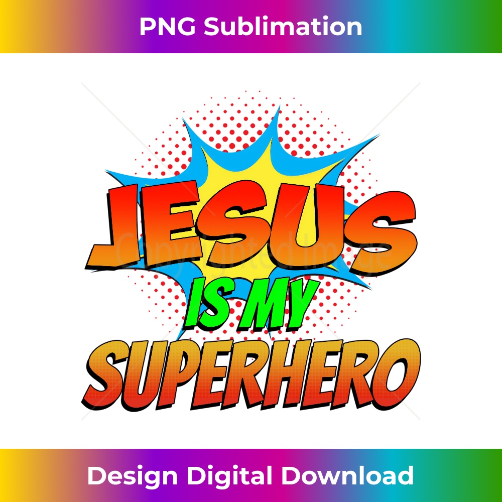 Jesus Is My Superhero Comic Book Christian Religious Easter | Inspire ...