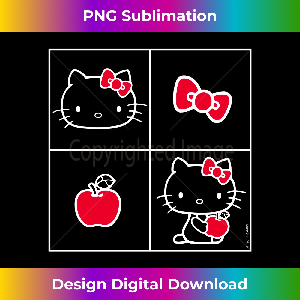 Hello Kitty Retro Grid - Crafted Sublimation Digital Downloa | Inspire ...
