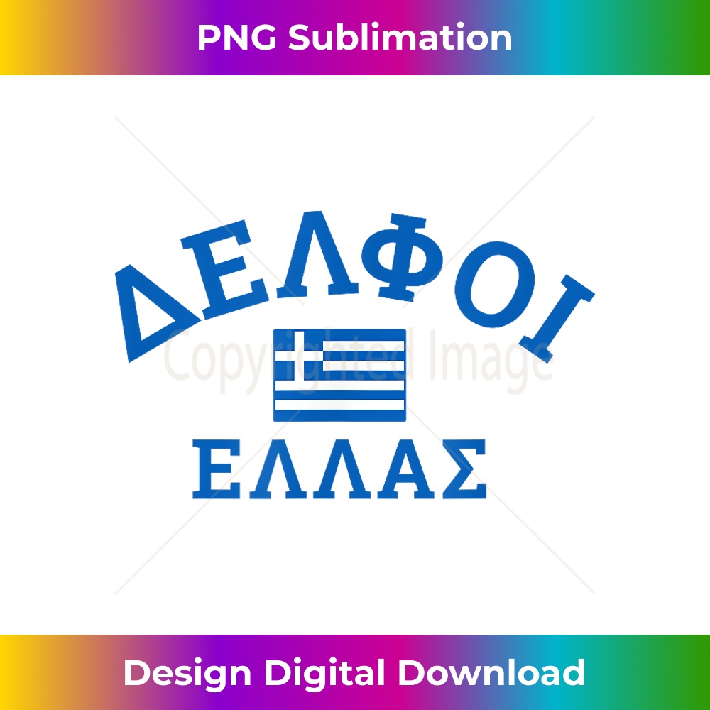 Delphi Greece Greek Flag - Sublimation-Optimized PNG File - | Inspire ...