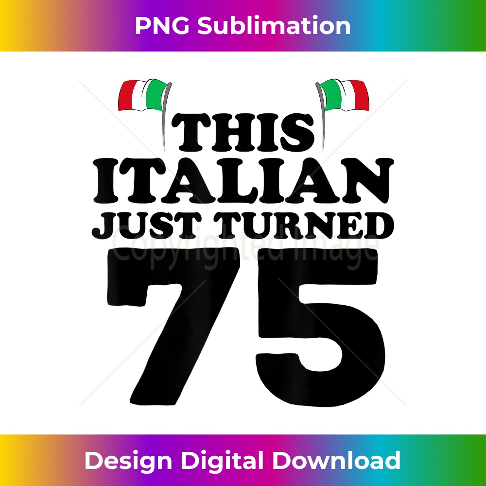 This Italian Just Turned 75 Italy 75th Birthday Gag - Urban | Inspire ...