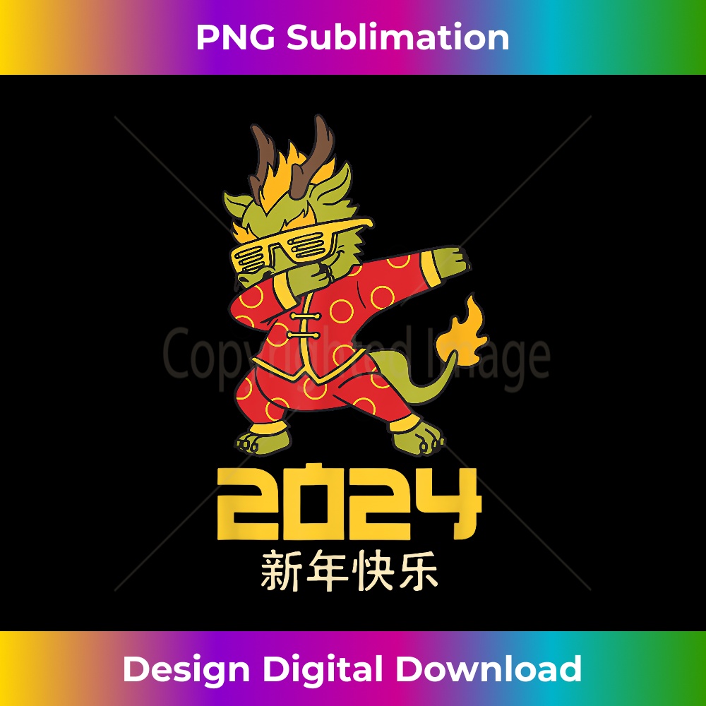 2024 Lunar Chinese New Year Of The Dragon Dabbing Dragon - A - Inspire ...
