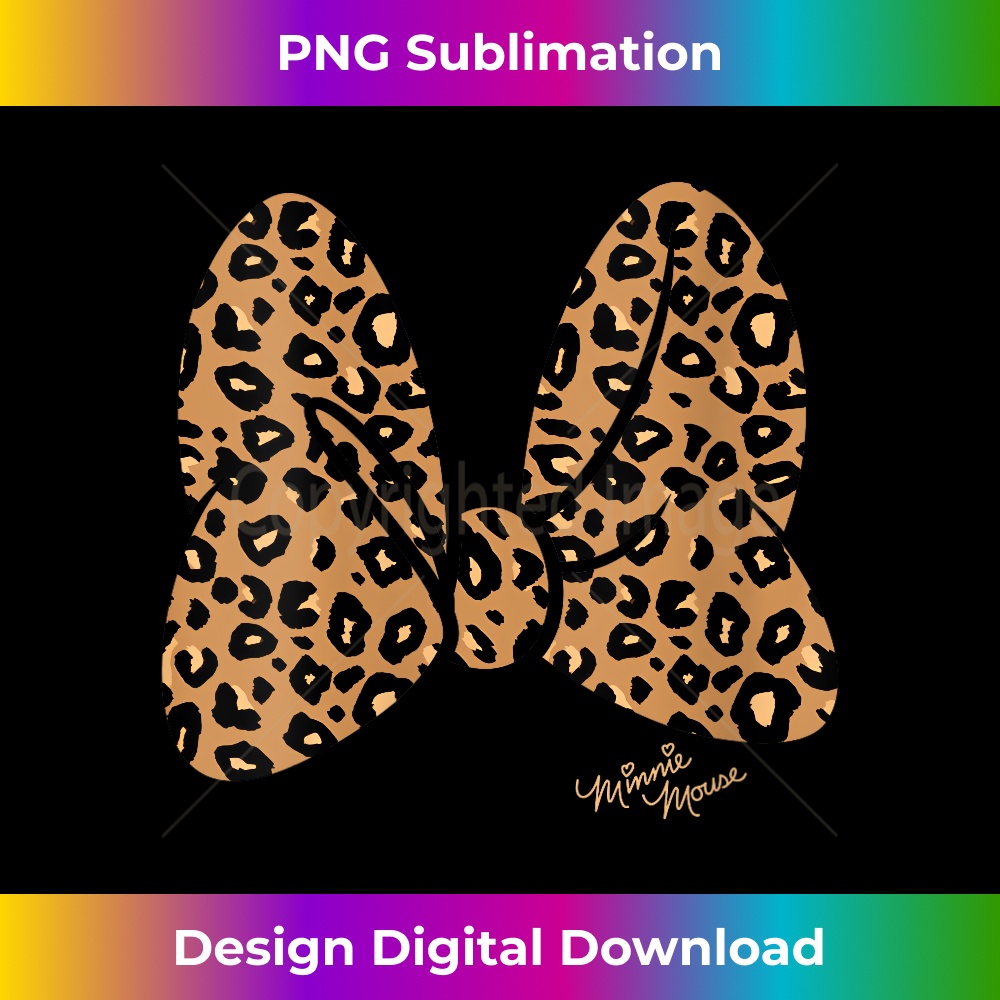 s Disney Minnie Mouse Leopard Print Bow , - Chic Sublimation | Inspire ...
