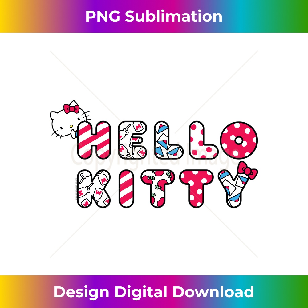 Hello Kitty Logo Retro Icons - Minimalist Sublimation Digita | Inspire ...