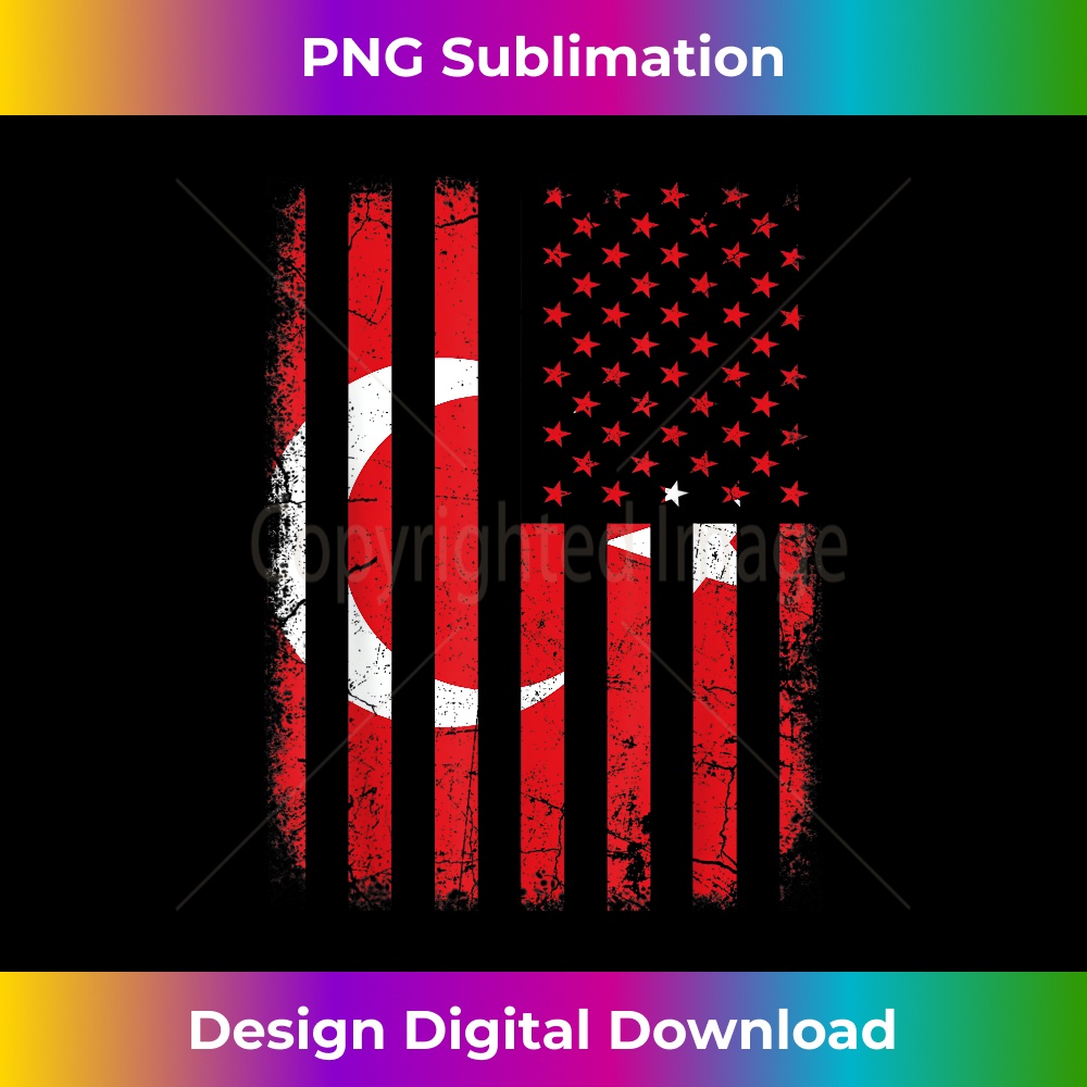 Turkish American Flag Turkey America Pride Heritage - Edgy S | Inspire ...