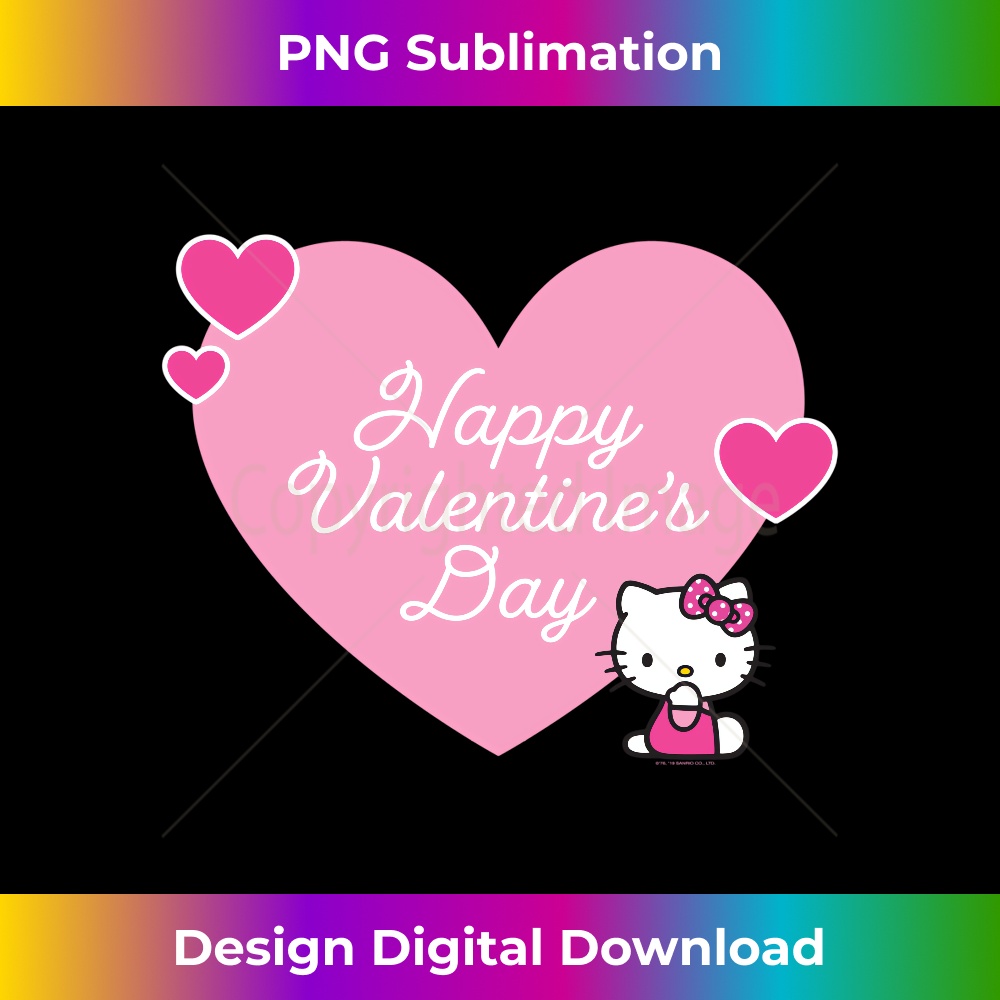 Hello Kitty Happy Valentine's Day - Bespoke Sublimation Digi | Inspire ...