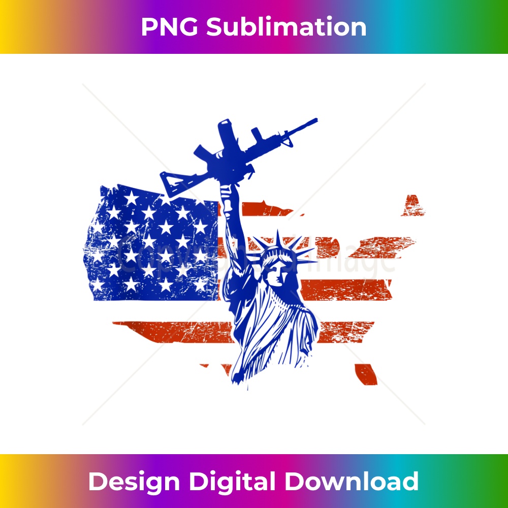 AR-15 Statue of Liberty Second Amendment Gun Owner Rights - | Inspire ...