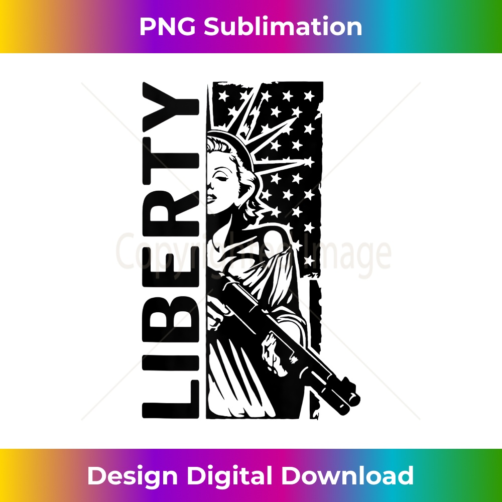 Liberty Lady Statue Shotgun USA Pro Gun 2nd Amendment - Eco- | Inspire ...