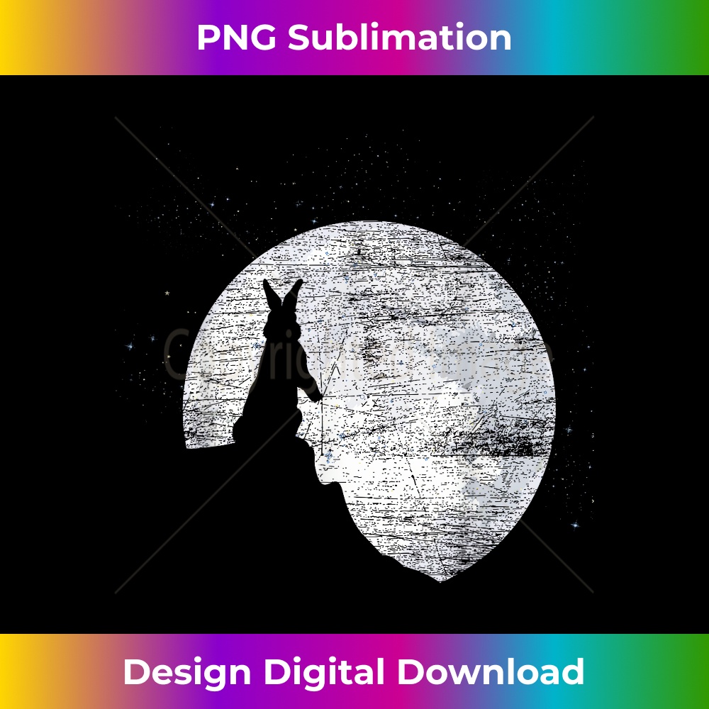 Pet Owner Bunny Moon Rabbit - Eco-Friendly Sublimation PNG D - Inspire ...