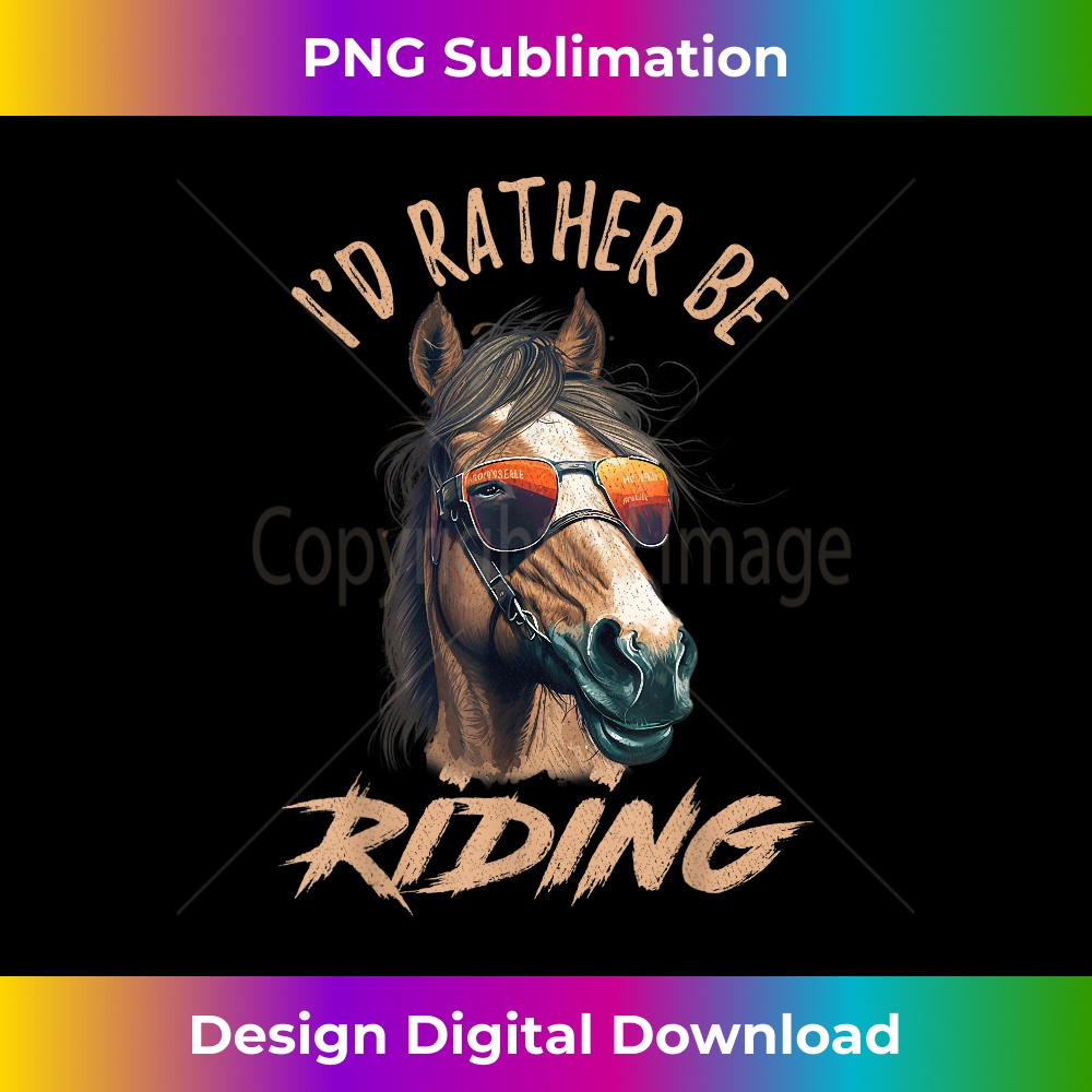 Vintage I'd Rather Be Riding Horse, Horseback Riding Horses | Inspire ...