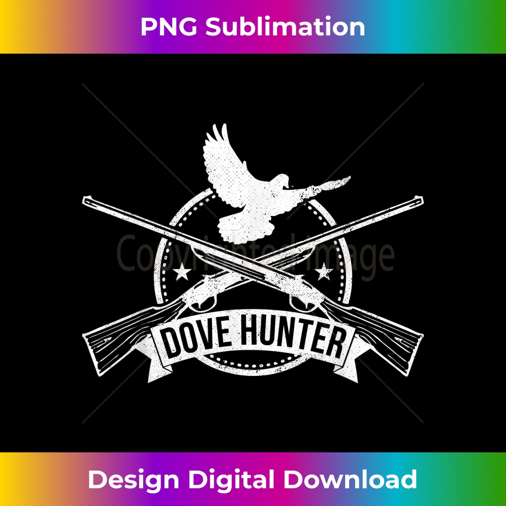 Dove Hunter Crossed Rifles Dove Hunting - Eco-Friendly Subli | Inspire ...
