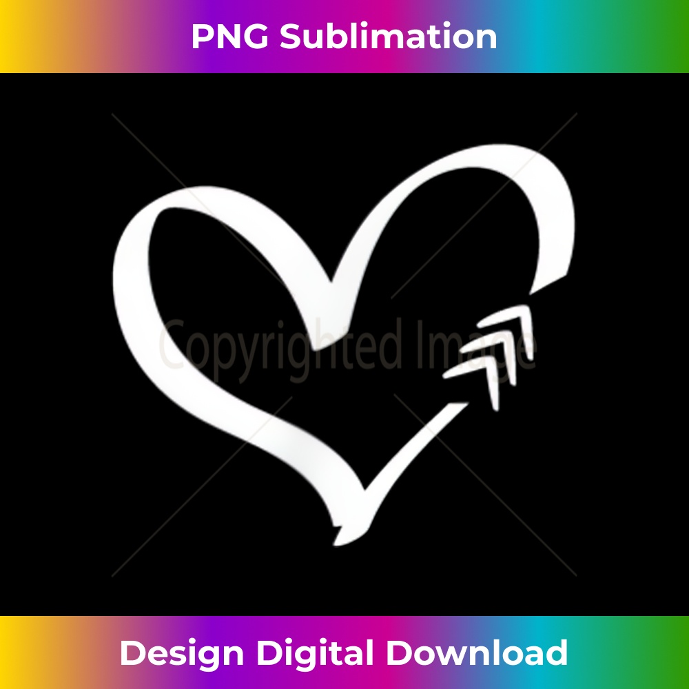 Down Syndrome Heart with White Triple Arrow Autism Awareness | Inspire ...