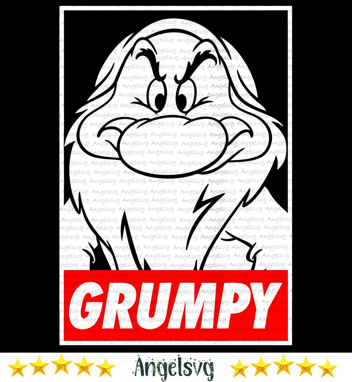 Grumpy Disney, Grumpy Svg, Grumpy Snow White | Inspire Uplift