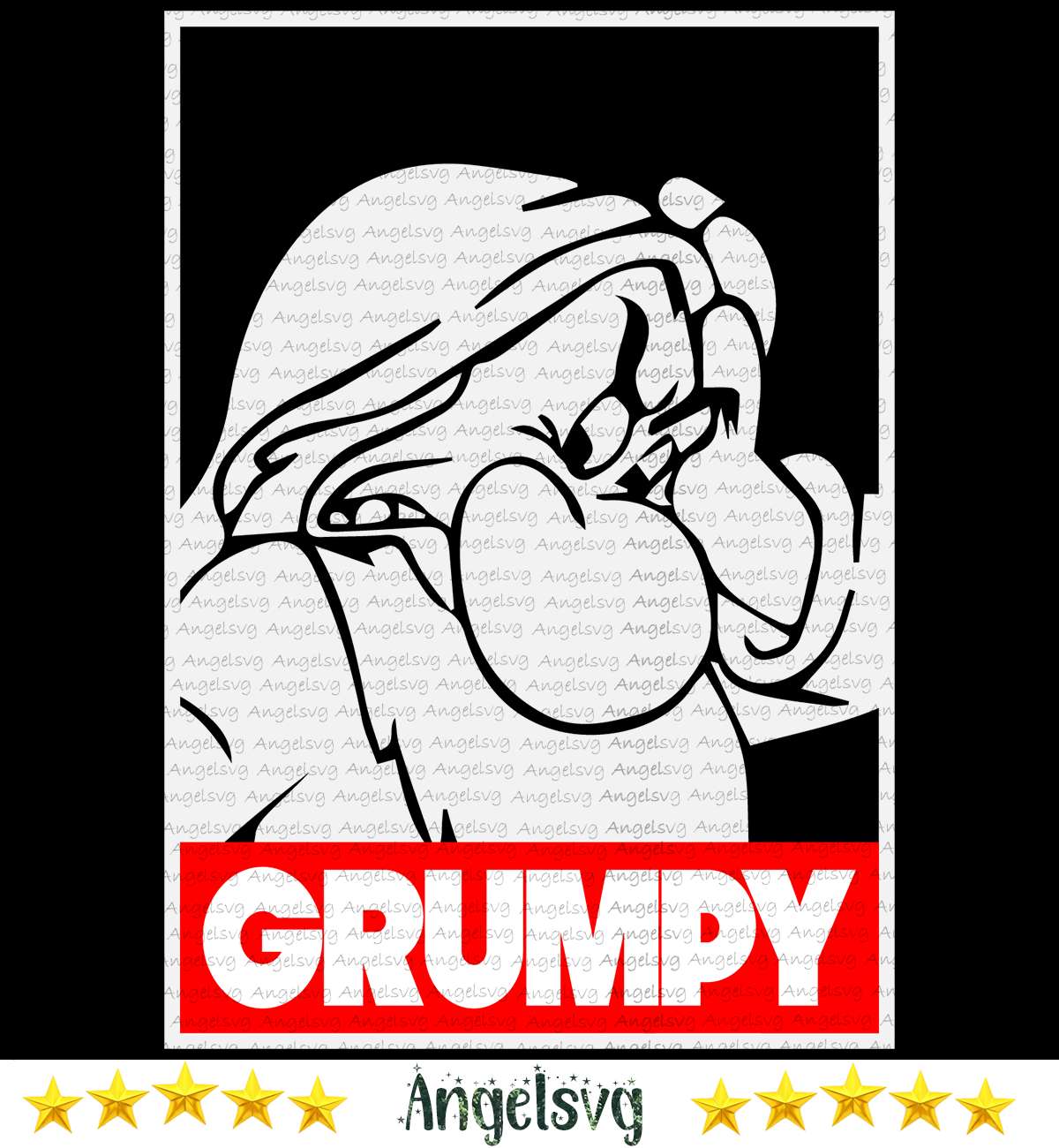 Grumpy Dwarf Disney Svg Grumpy Svg Disney Grumpy Inspire Uplift