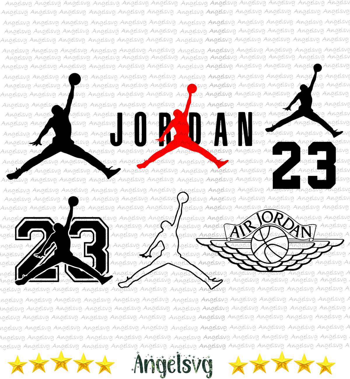 Jordan bundle, sport svg, jordan svg, jordan 23 svg | Inspire Uplift