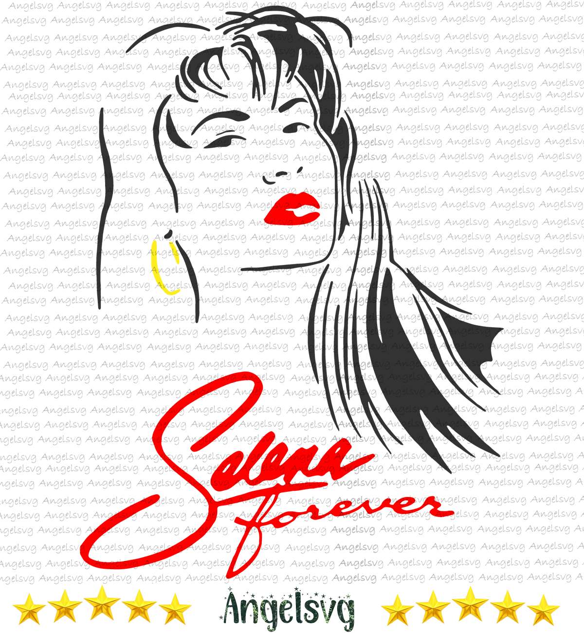 Selena Forever, Selena Svg, Selena Quintanilla Svg - Inspire Uplift