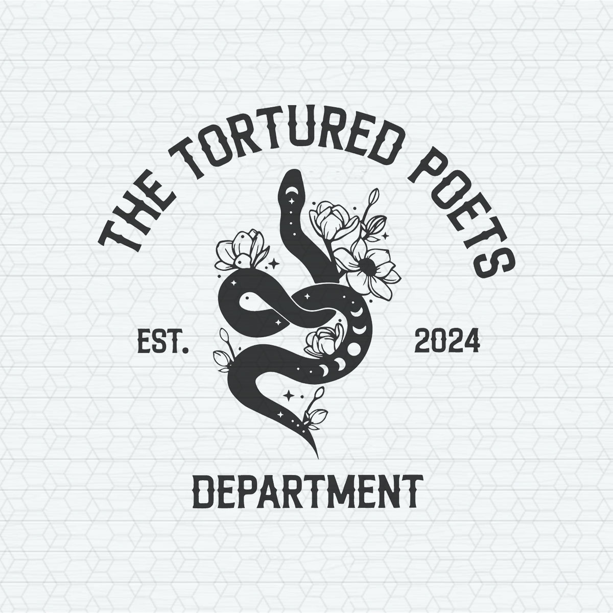 The Tortured Poets Department New Album Era SVG | Inspire Uplift