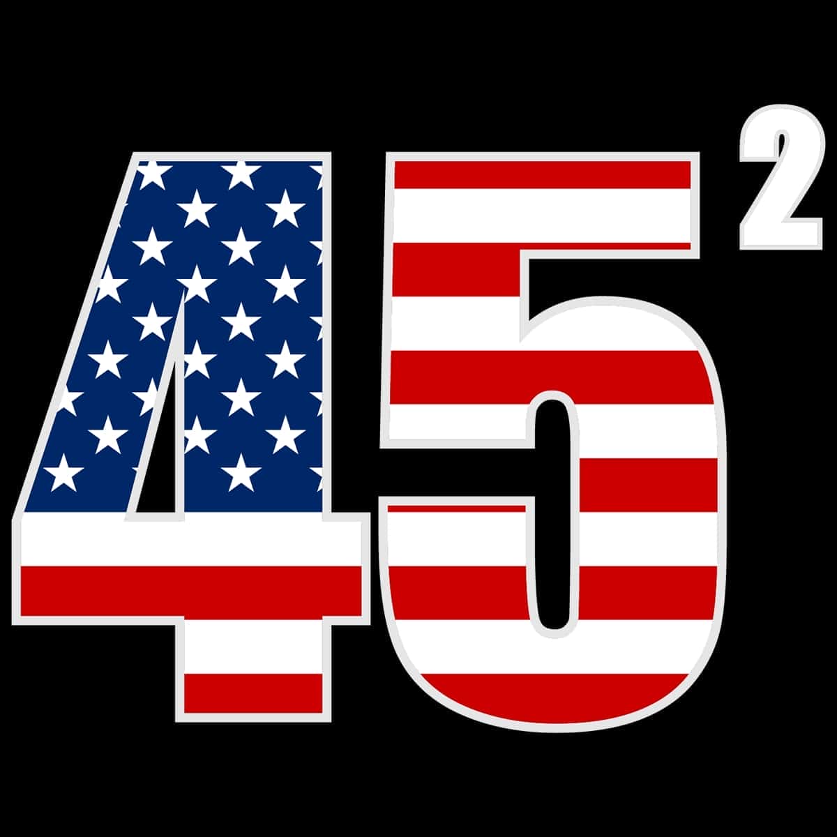 45 Squared Trump 2024 SVG, 4th Of July Republican Party Gift | Inspire ...