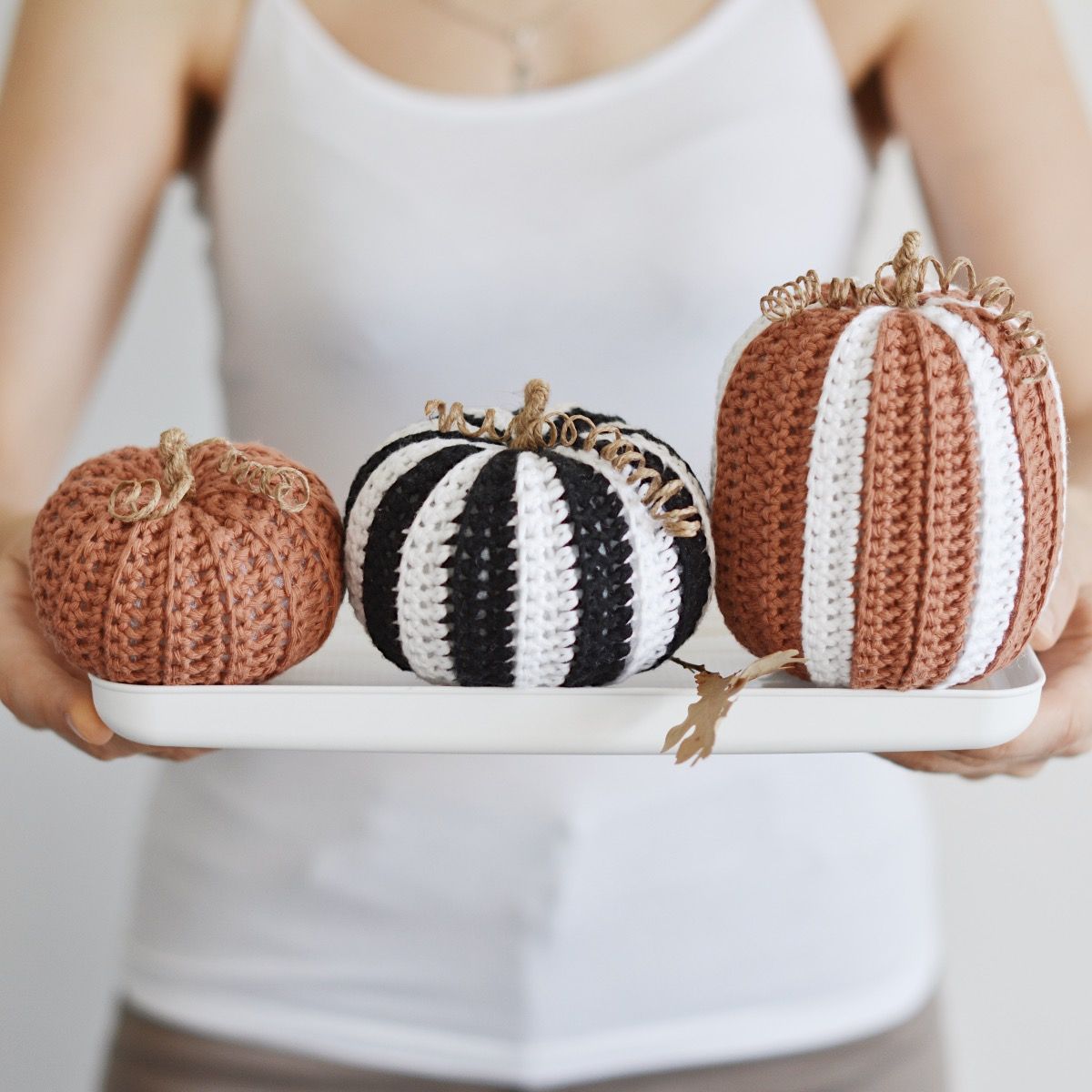 Halloween Crochet Pattern for Three Pumpkins, Easy and Quick | Inspire ...