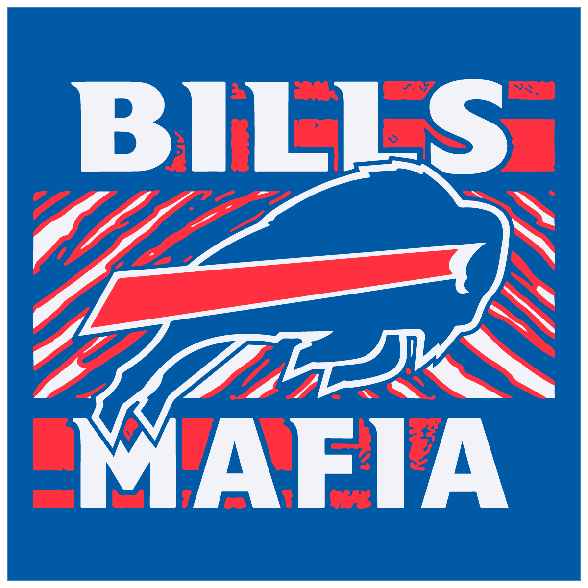 Bills Mafia Nfl Football Team SVG | Inspire Uplift