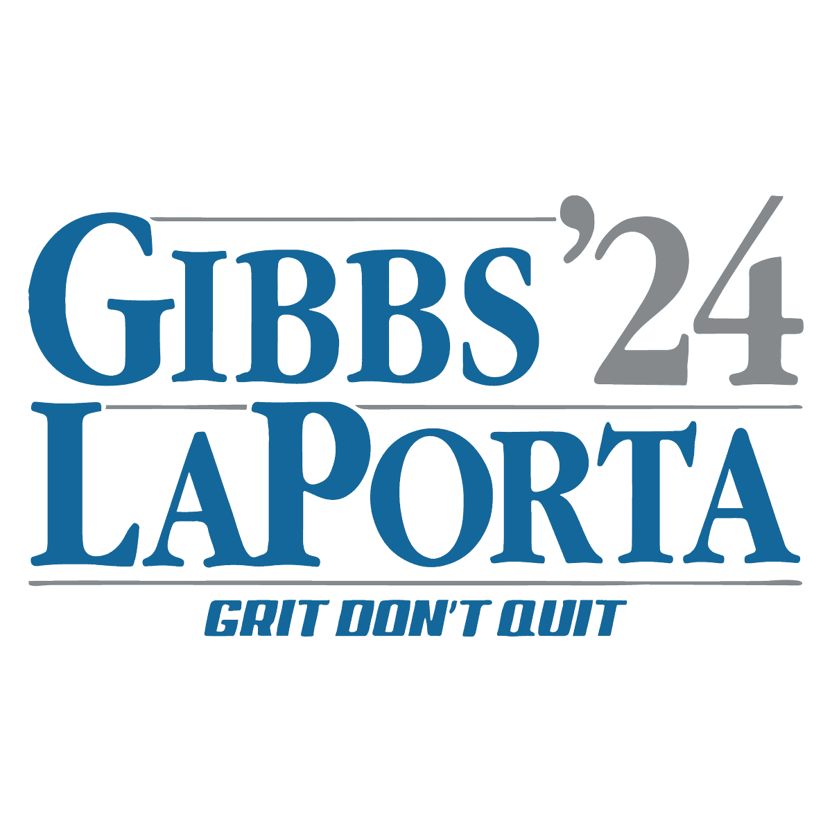 Retro Gibbs Laporta Grit Dont Quit SVG | Inspire Uplift