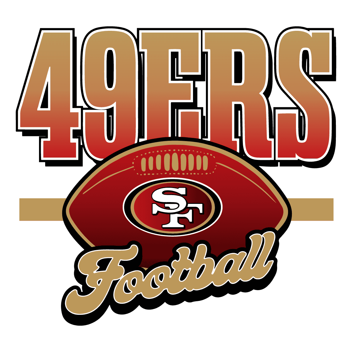 49ers Football Logo Png