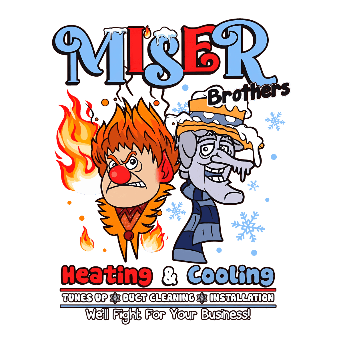 Miser Brothers Christmas The Year Without Santa Claus PNG | Inspire Uplift
