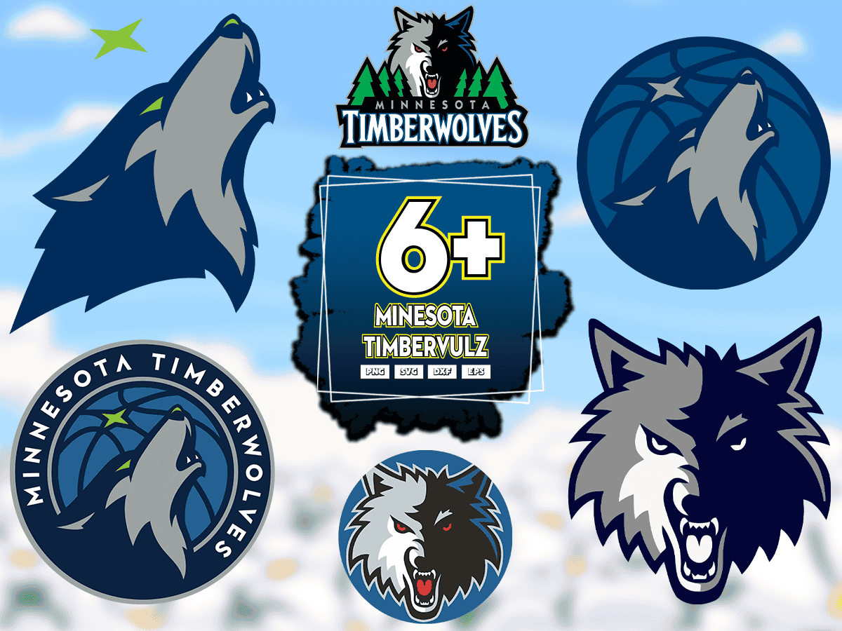 6 Files Minnesota Timberwolves Svg Bundle, Minnesota Timberw | Inspire ...