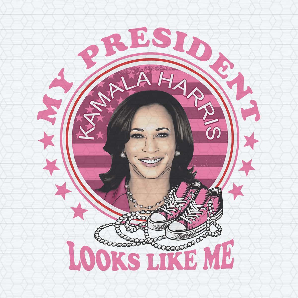 Kamala Harris My President Looks Like Me PNG | Inspire Uplift