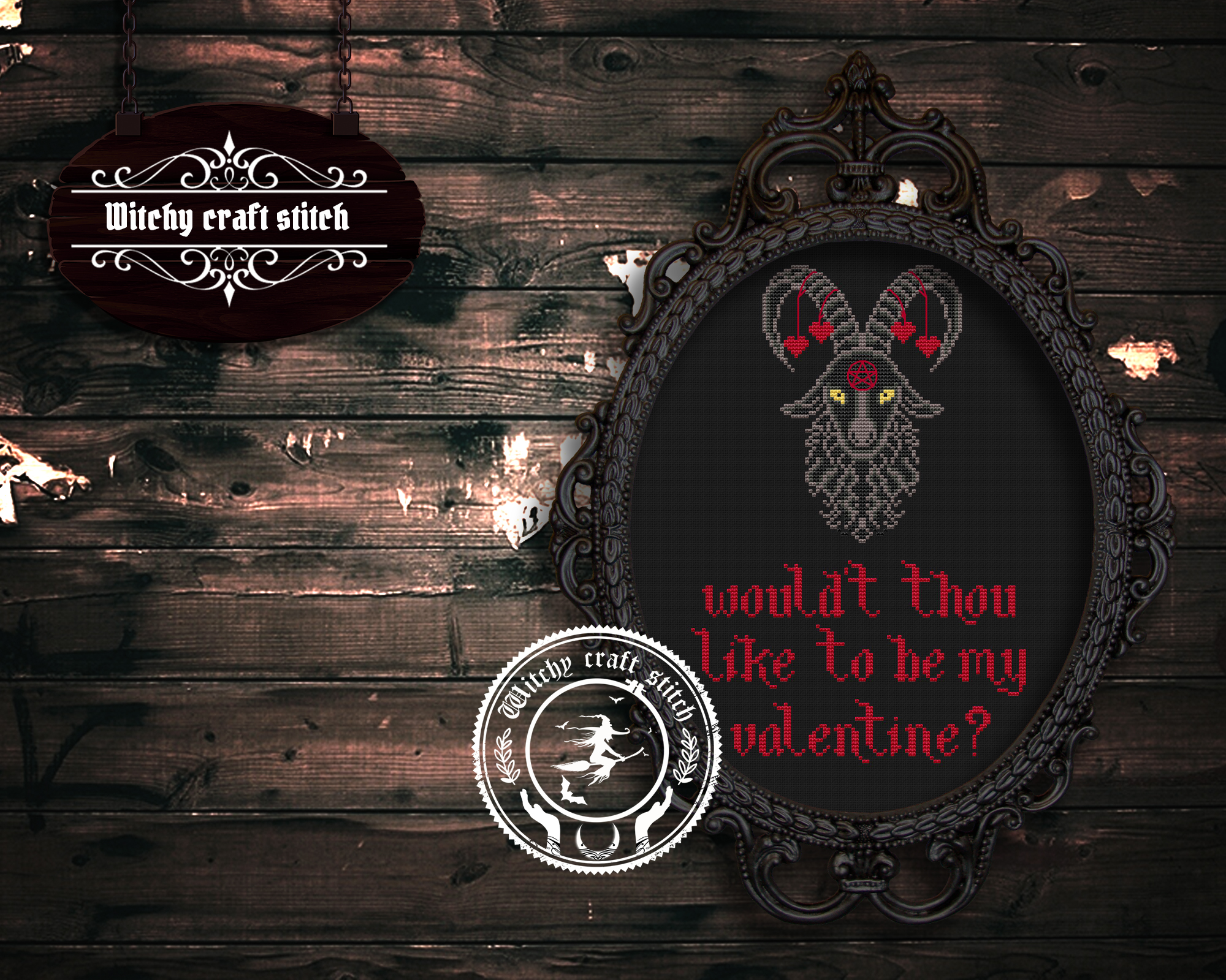 Creepy Cross Stitch | Inspire Uplift