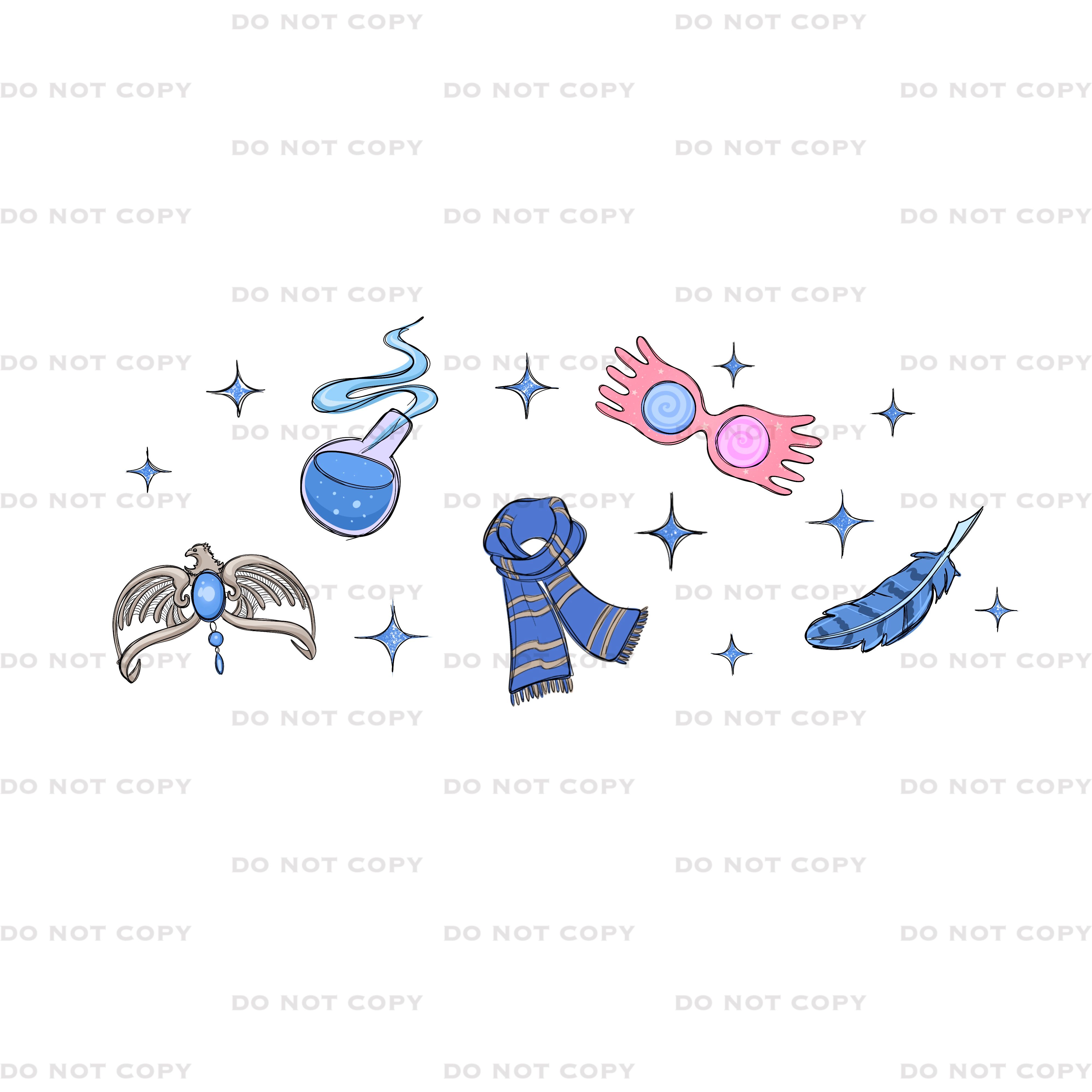 Magic school Clipart. Harry Potter sublimation design. Raven | Inspire ...