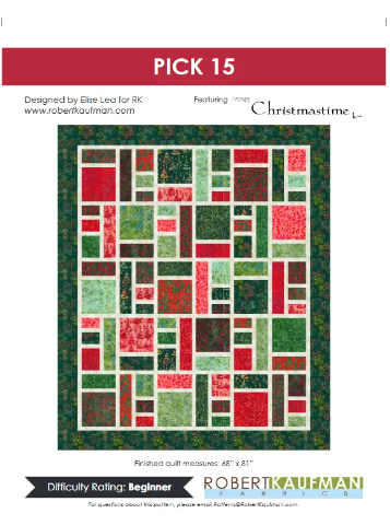 Harmony in Fifteens: Pick 15 Quilt Pattern - PDF Ensemble | Inspire Uplift