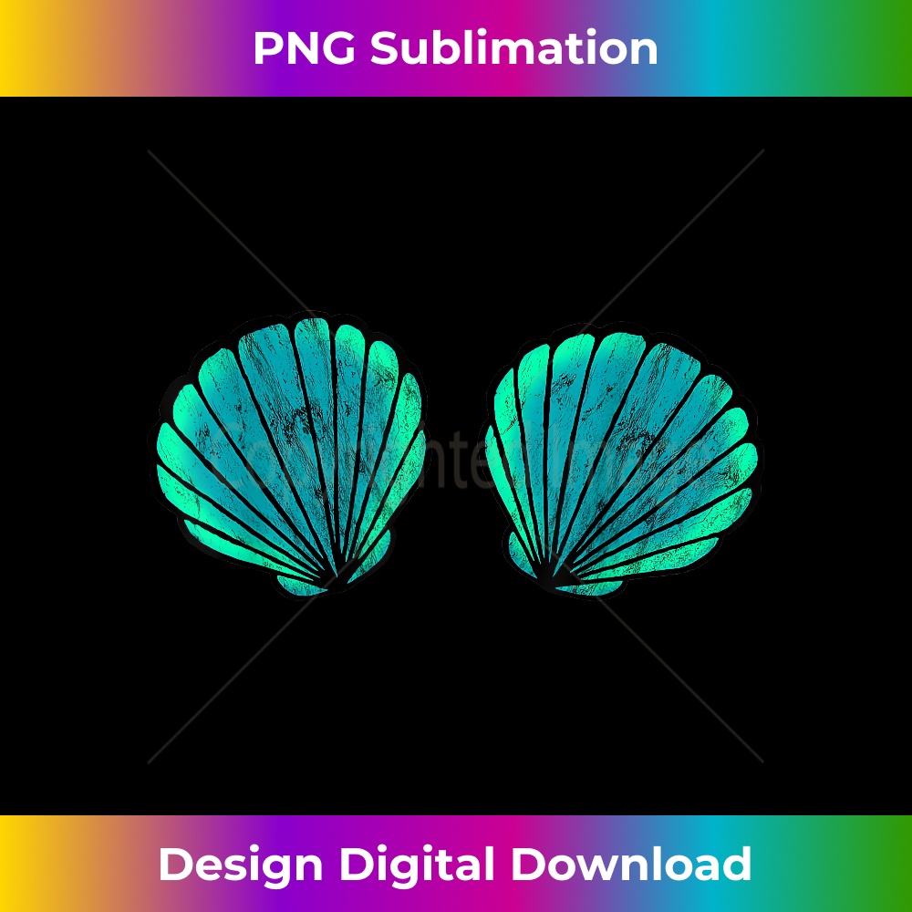 Seashell Mermaid Brassiere Bikini Bra Clam Sea Shell - Sleek | Inspire ...