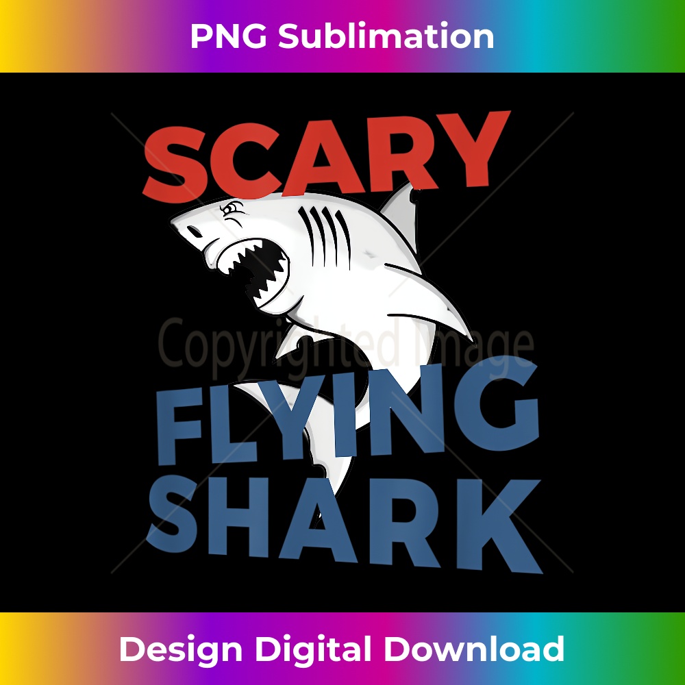 Scary Flying Shark - Eco-Friendly Sublimation PNG Download - | Inspire ...