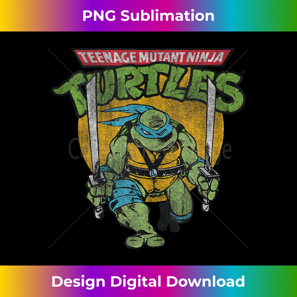 TMNT Ninja Turtles Leonardo Action Shot - Futuristic PNG Sub | Inspire ...